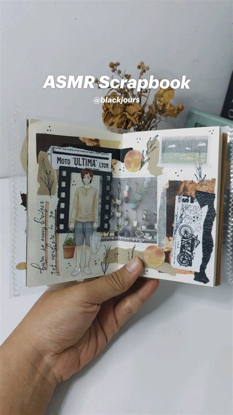 ASMR Scrapbook Journaling Scrapbooking Stamps Scrapbook Scrapbook Paper