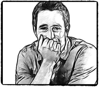 A Doodle Art Work Of Alex O Loughlin By Dan Newburn Doodle Art Is A