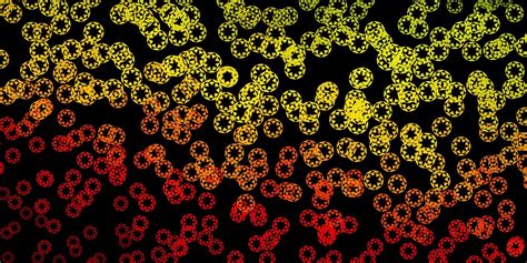 Dark Green Red Vector Texture With Disks 2625433 Vector Art At Vecteezy