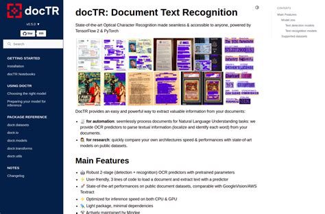 Releases Mindee Doctr GitHub