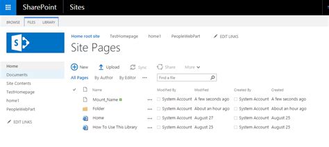 how to use the sharepoint mountpoint api to create a shortcut to a file