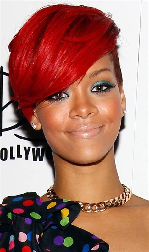 Rihanna Short Pixie Cut