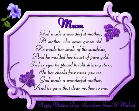 Funny Mothers Day Poems From Daughter