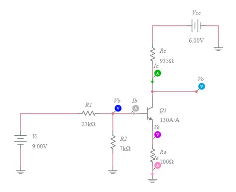 Bipolar Junction Transistor Multisim Live