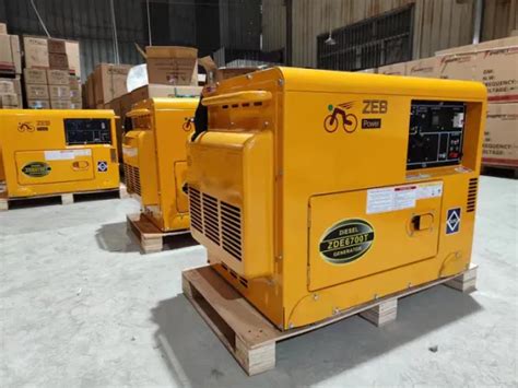 10kva 10kw Small Portable Three Phase Silent Electric Start Diesel