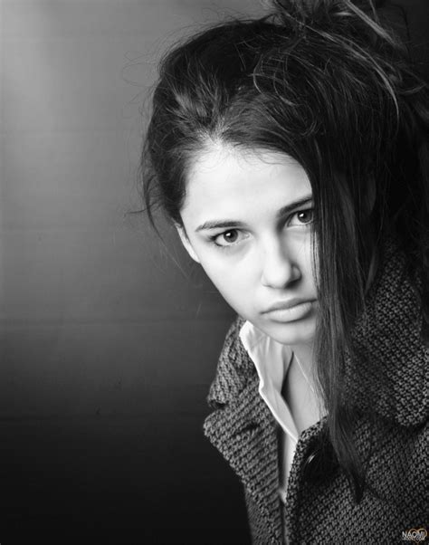 Brunettes Women Grayscale Monochrome Dark Eyes Faces Naomi