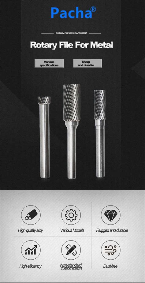 Carbide Rotary File For Die Grinder Wholesale Steel Files Carbide