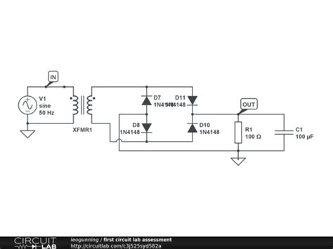 First Circuit Lab Assessment Circuitlab