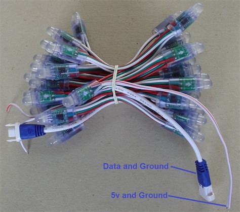 Magic Rainbow Xmasparty Lights Neopixel Arduino 5 Steps With