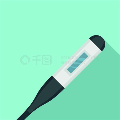 插图免抠元素 扁平风格的黑色温度计插图 素材免费下载 1500像素 eps格式 编号39607576 千图网
