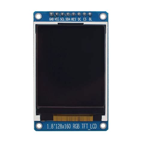 18 Inch Tft High Brightness Display 128x160 1800nits With Spi