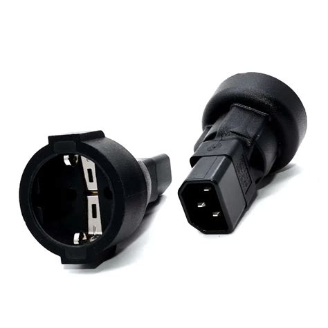 Aliexpress Buy EU Power Lead IEC 320 C14 Male Plug To CEE 7 7