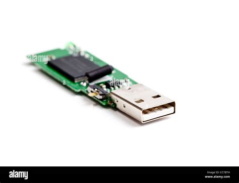 Circuit Board Inside USB Memory Stick Stock Photo Alamy