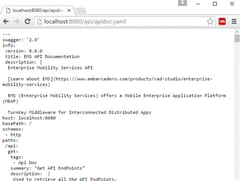 Rad 서버 Rest Api의 문서와 Api 테스트 제공하기swaggeryaml 기반 기술 기고 게시판 델파이 C빌더 Rad 스튜디오 데브기어 포럼