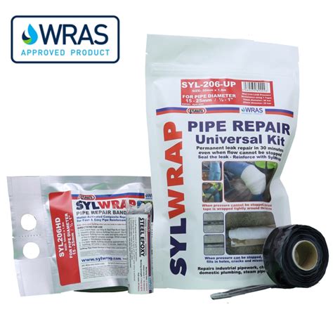 Pipe Repair Kit Fix A Leaking Pipe In 30 Minutes With Sylwrap
