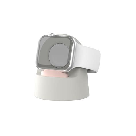 신지모루 애플워치 충전 거치대 실리콘 케이스 109876se2세대 울트라 충전기 커버 아이보리 Sinjimoru Kream