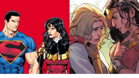 Every Romantic Relationship Wonder Woman Has Ever Been In Ranked