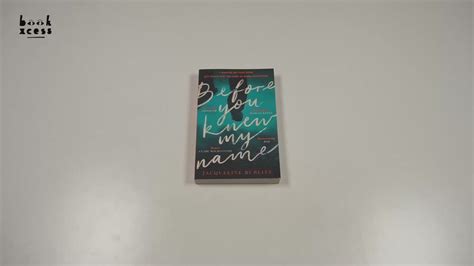 Before You Knew My Name Bookxcess