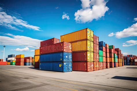 Modern System Transportation And Logistic Import Export Generative Ai