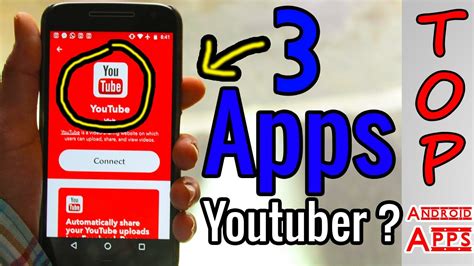 Top 3 Best Android Apps For Youtubers Grow Your Youtube Channel Fast Hindi 2017 YouTube