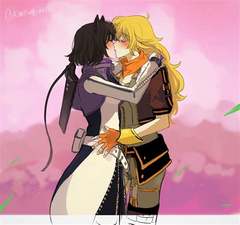 Rwby Ruby Yang And Blake Yuri
