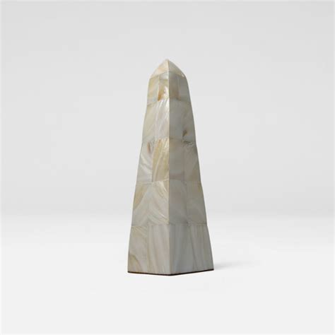 Cleo Small Kabibe Shell Obelisk From Made Goods The One Source
