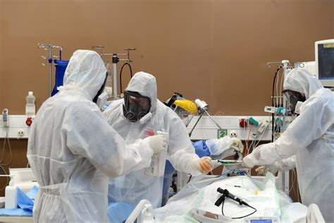 A Medic Wearing Personal Protective Equipment Editorial Photography Image Of Hospital Mask