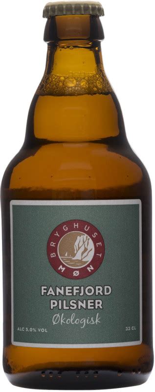 Møn Fanefjord Pilsner Øko 15 stk 33 cl flaske Depot Danmark