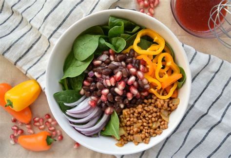 Vegetarian Power Bowl Perspective Portions