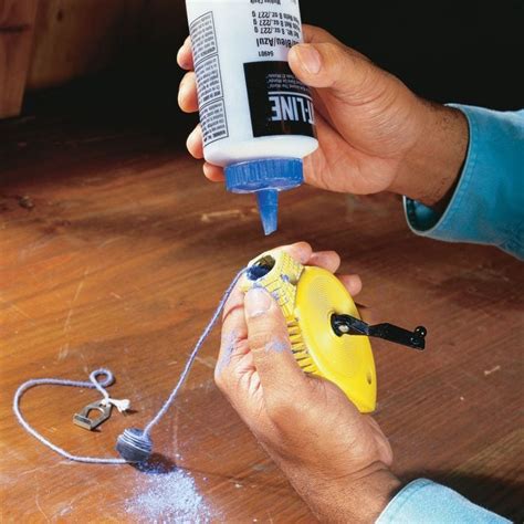 How To Use A Chalk Line To Make Straight And Accurate Lines
