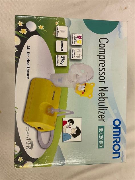 Omron Compressor Nebulizer Health And Nutrition Health Monitors And Weighing Scales On Carousell