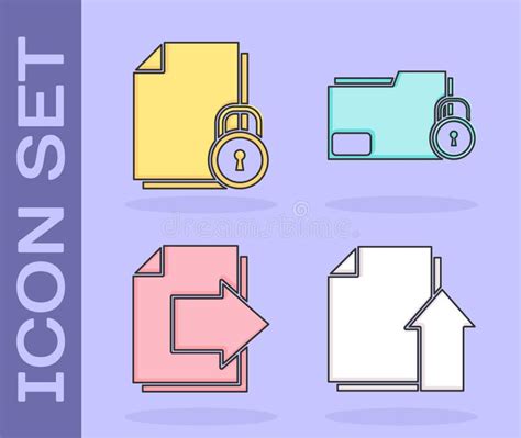Set Xml File Document Html Psd Svg And Png Icon Vector Stock