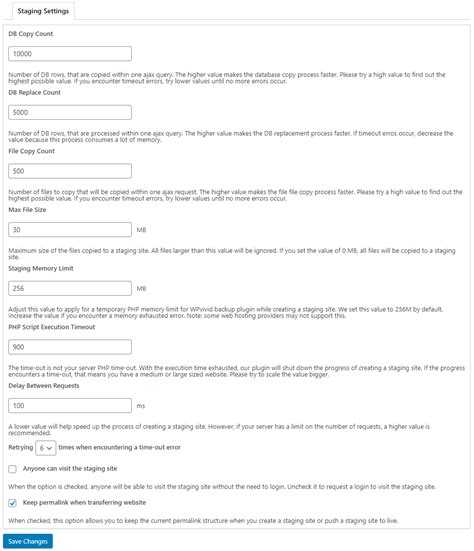 Overview Staging And Dev Environment Pro Wpvivid Plugins Documentation