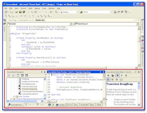 Microsoft Visual Studio Net Total Net Sourcebook Source Code