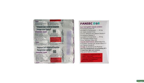 Buy Pansec Dsr 15 Capsules Online At Best Prices Wellness Forever