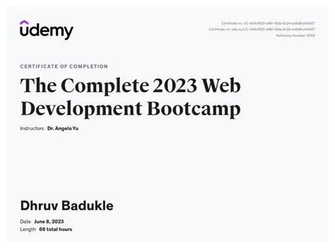 Dhruv Badukle On Linkedin Fullstackcertified Webdevelopmentpro Certificationachieved