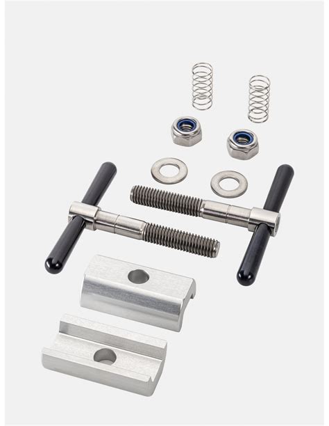 Brompfication Titanium Hinge Clamp Set Clear