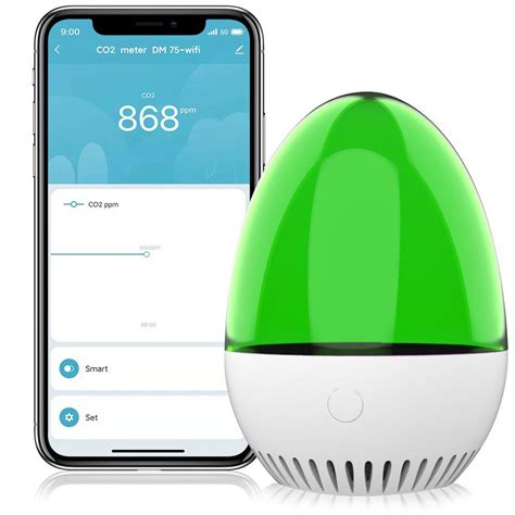Wifi Co2 Meter Infrared Sensor For Classrooms Carbon Dioxide Meter