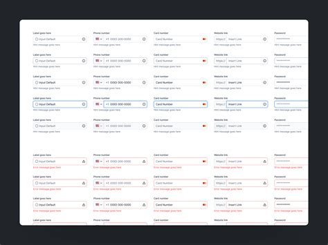 Input Fields Whitespace Ui By Whitespace Ui On Dribbble