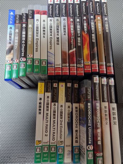 【やや傷や汚れあり】【gameソフト】真・三國無双、戦国無双、orochi まとめ売り 三国無双 Ps2 Ps3 Ps4 Pspの落札情報詳細