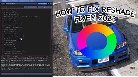 How To Fix Fivem Reshade Not Working Fivem Reshade Fix 2023 Updated