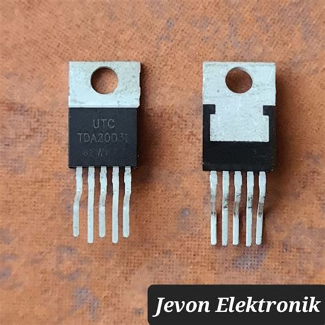 Ic Transistor Tda Utc Original Tda Asli Tda L Ori Lazada Indonesia