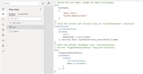 Canvas App Dataverse Check If The Logged In User Has Specific Set Of