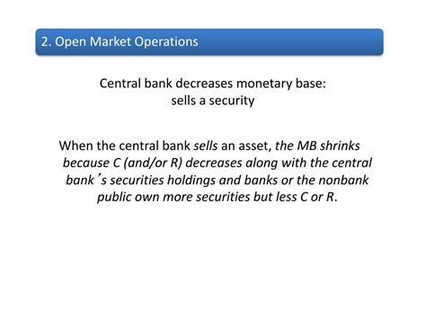 Ppt Chapter 15 The Money Supply Process And The Money Multipliers