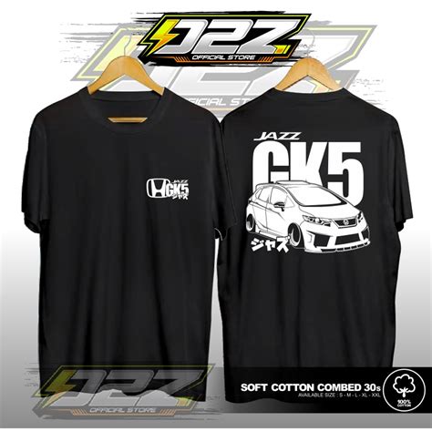 Honda Jazz Gk5 Vector Car T Shirt Distro Automotive T Shirt D2z