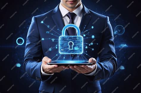 Premium Photo Data Protection Privacy Concept Gdpr Eu Cyber Security Network Business Man