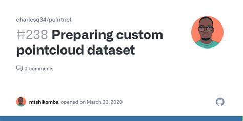 Preparing Custom Pointcloud Dataset Issue Charlesq Pointnet