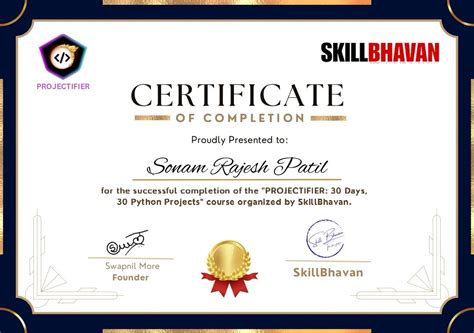 Sonam Patil On Linkedin Python Programming Skilldevelopment Continuouslearning Skillbhavan