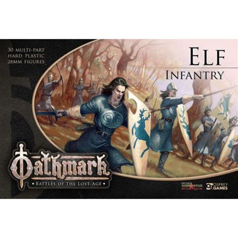 Oathmark Elf Infantry Plastic Boxed Set