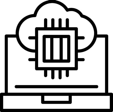 Cloud Based Architecture Icon 54323955 Vector Art At Vecteezy